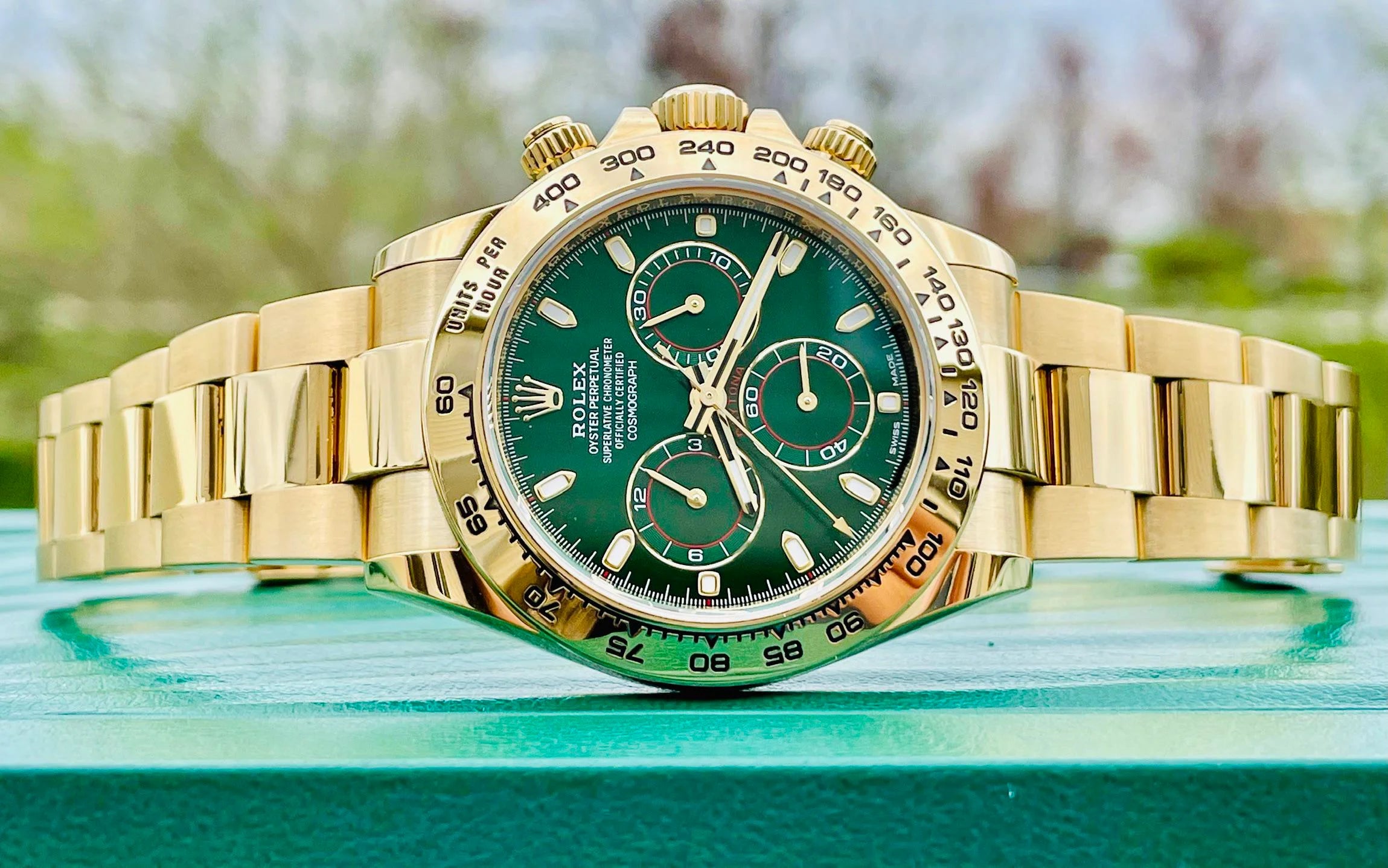 Why Is The Green-Dial, Gold Rolex Called The 'John Mayer'? – WIS STRAPS