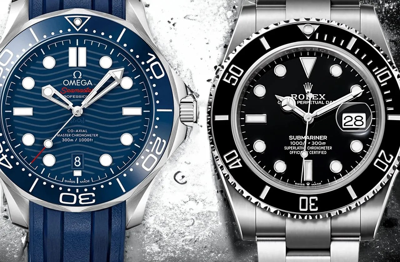 Dive Watch Showdown: Rolex Submariner vs. Omega Seamaster – WISSTRAPS