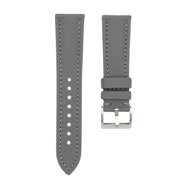 Slate Grey - Sailcloth Watch Strap For Zenith Pilot – WISSTRAPS