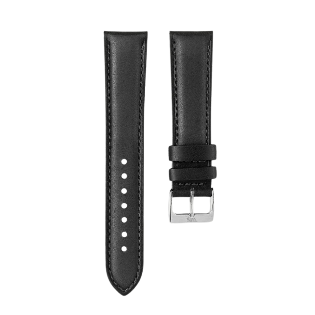 Gunmetal Black - Handmade Leather Watch Strap For Rolex Explorer ...